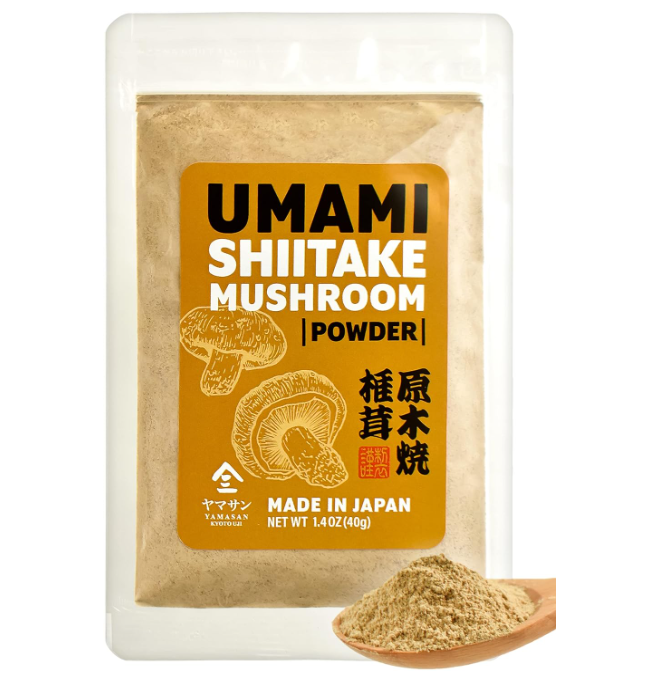 Japanese Shiitake Mushroom Umami Powder - Yamasan Co., Ltd.