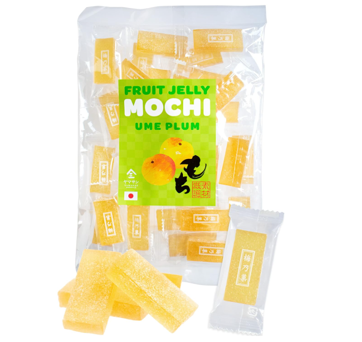 Jelly Fruit Mochi Candy Japanese Ume Plum - Yamasan Co., Ltd.