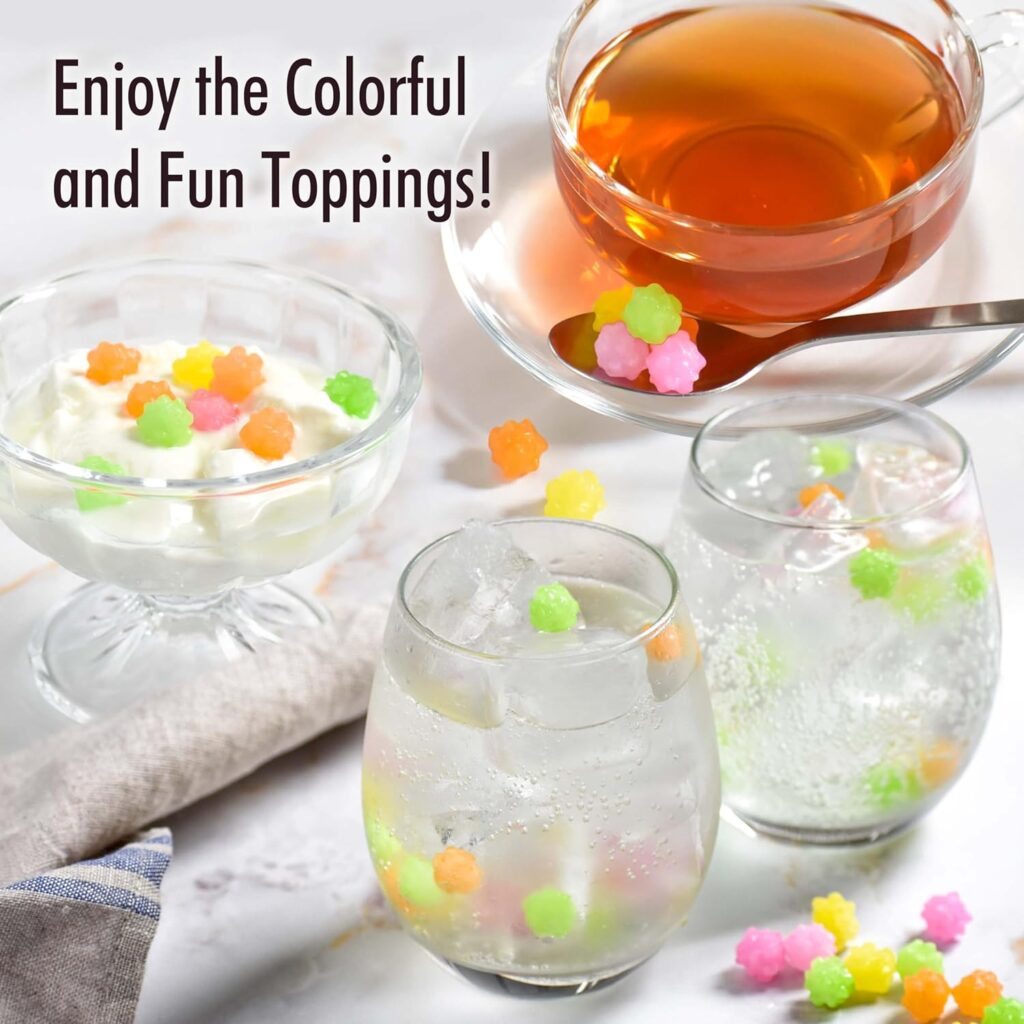 Konpeito Japanese Sugar Candy - Big bag 500g, - Yamasan Co., Ltd.