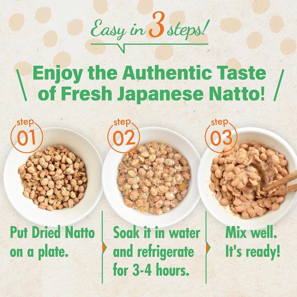 Japanese Freeze-Dried Natto Beans, Fermented Soybean - Yamasan Co., Ltd.